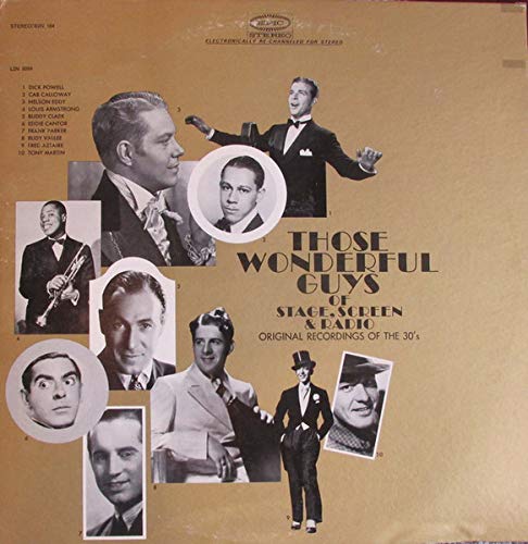 Amazon.com: Those Wonderful Guys of Stage, Screen & Radio: Original ...