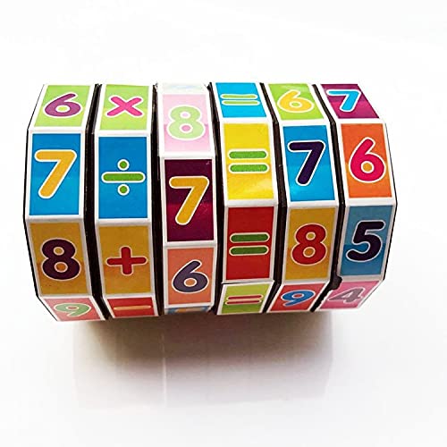 Buy Educational Math Puzzle Toys for Kids, Numbers and Counting Cubes ...