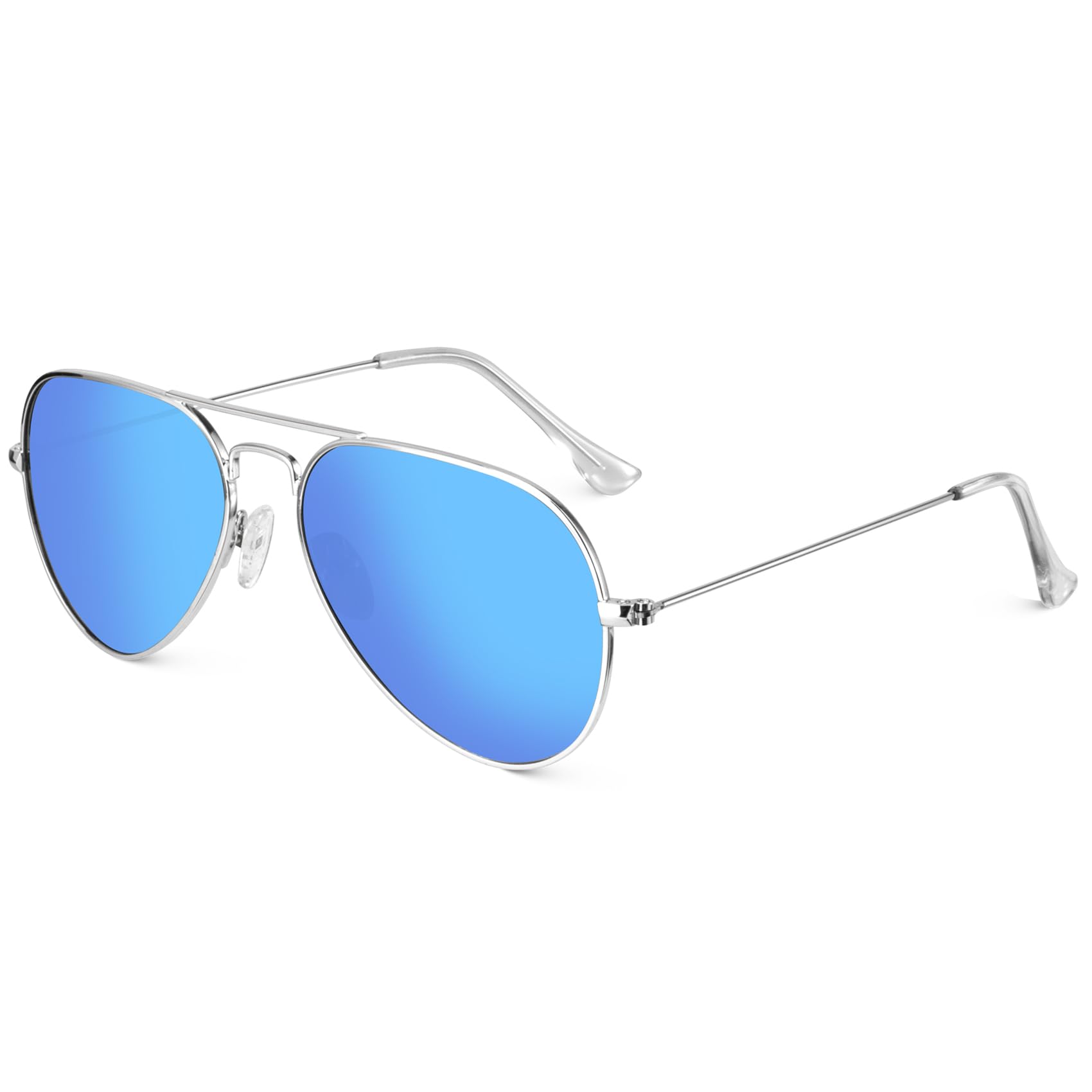 Snapklik.com : QALLY Mens Classic Aviator Sunglasses Women Retro Style ...