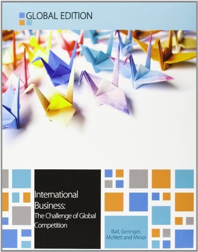 International Business Global Edition: The Challenge of Global ...