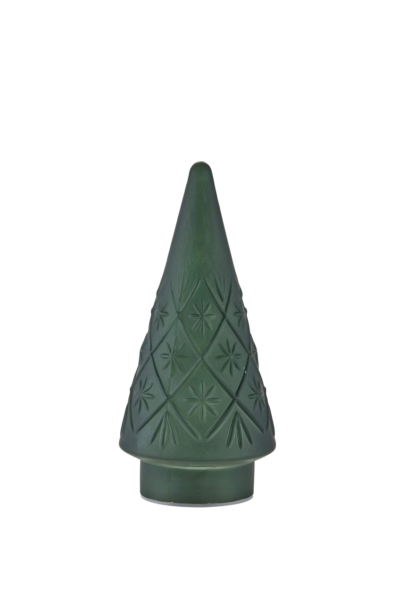 Amazon.com: The Lakeside Collection 8" Luxe Christmas Glass Tabletop ...