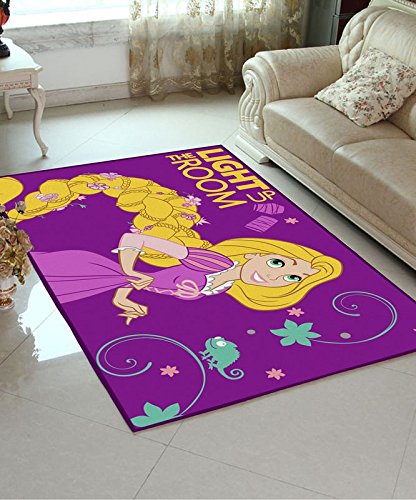Buy Disney Athom Living Princess Rapunzel Carpet 3ft x 5ft Online at ...