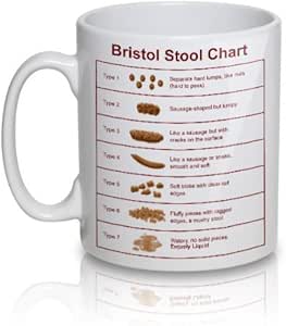 Bristol Stool Chart - Ceramic Mug - Ideal for Nurses! : Amazon.co.uk ...