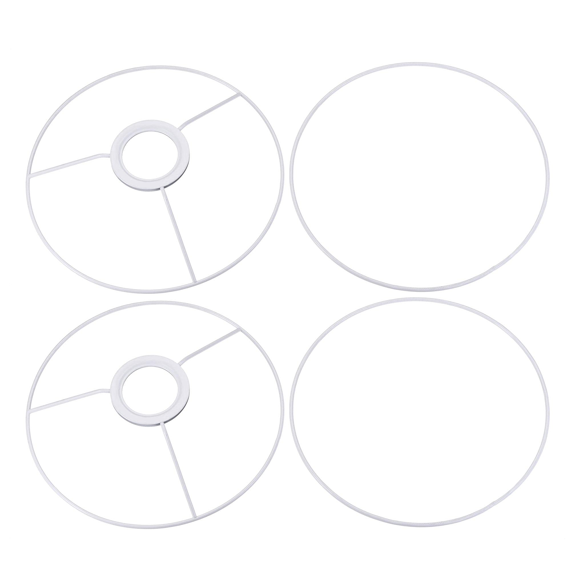 sourcing map Lamp Shade Ring, 200mm Dia. Lampshade Holder Frame Ring ...