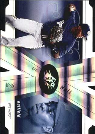 Amazon.com: 2007 SPx #76 Bill Hall MLB Baseball Trading Card ...