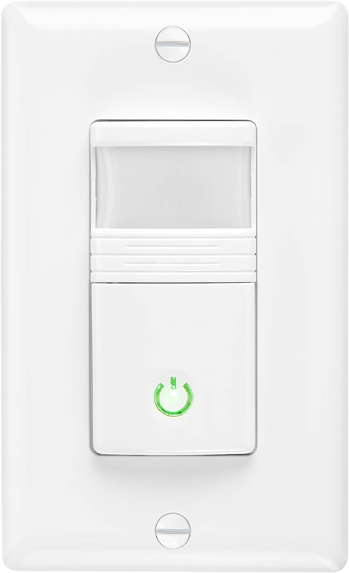 Maxxima Occupancy Vacancy Motion Sensor PIR Wall Switch, Wall Plate ...