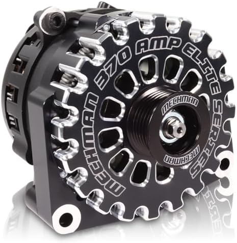 Amazon.com: Mechman Alternators E Series 370 Amp RED 2005-2018 ...