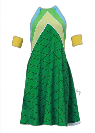 Amazon.com: WINGROU Source Animation Cosplay Costume for Wendy Green ...