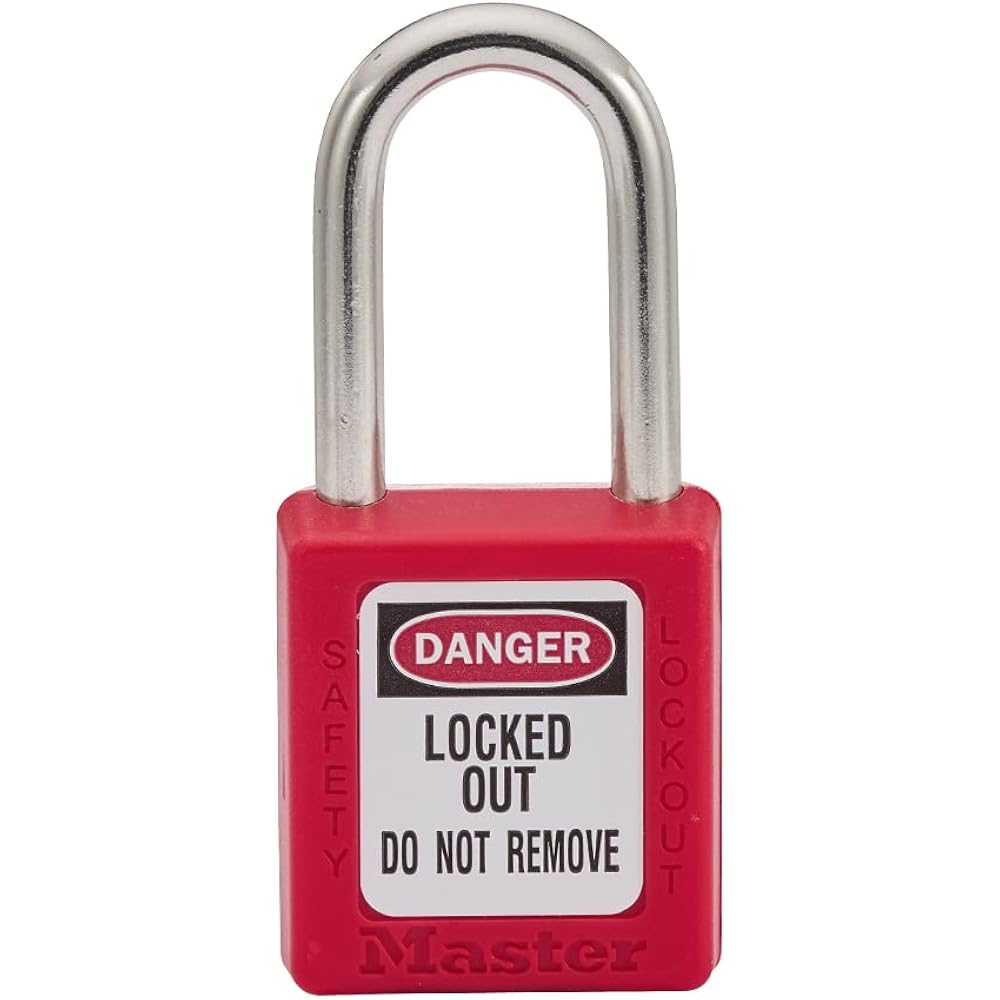$3/mo - Finance Master Lock 410RED Lockout Tagout Safety Padlock with ...
