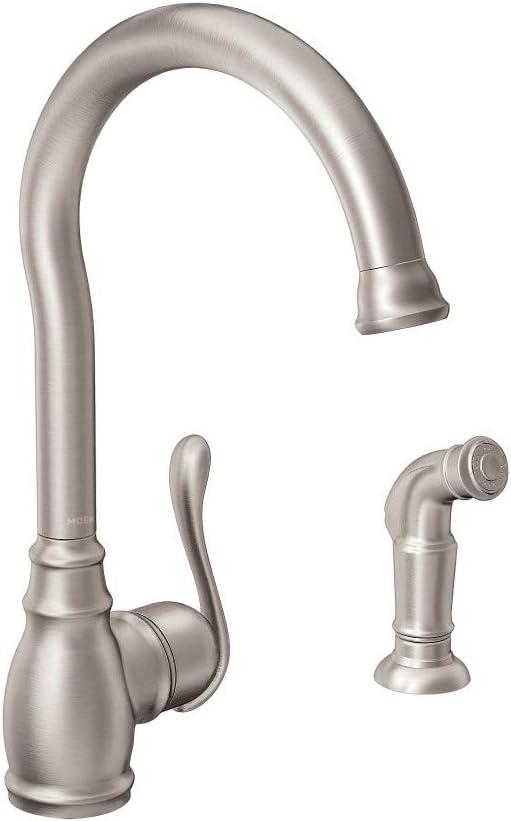 Moen 87650SRS Kitchen Faucets and Accessories, Spot Resist Stainless ...