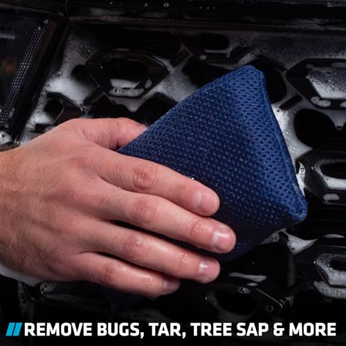 Snapklik.com : Mesh Bug Sponge, Cleaning Car Wash Sponge For Bugs And ...