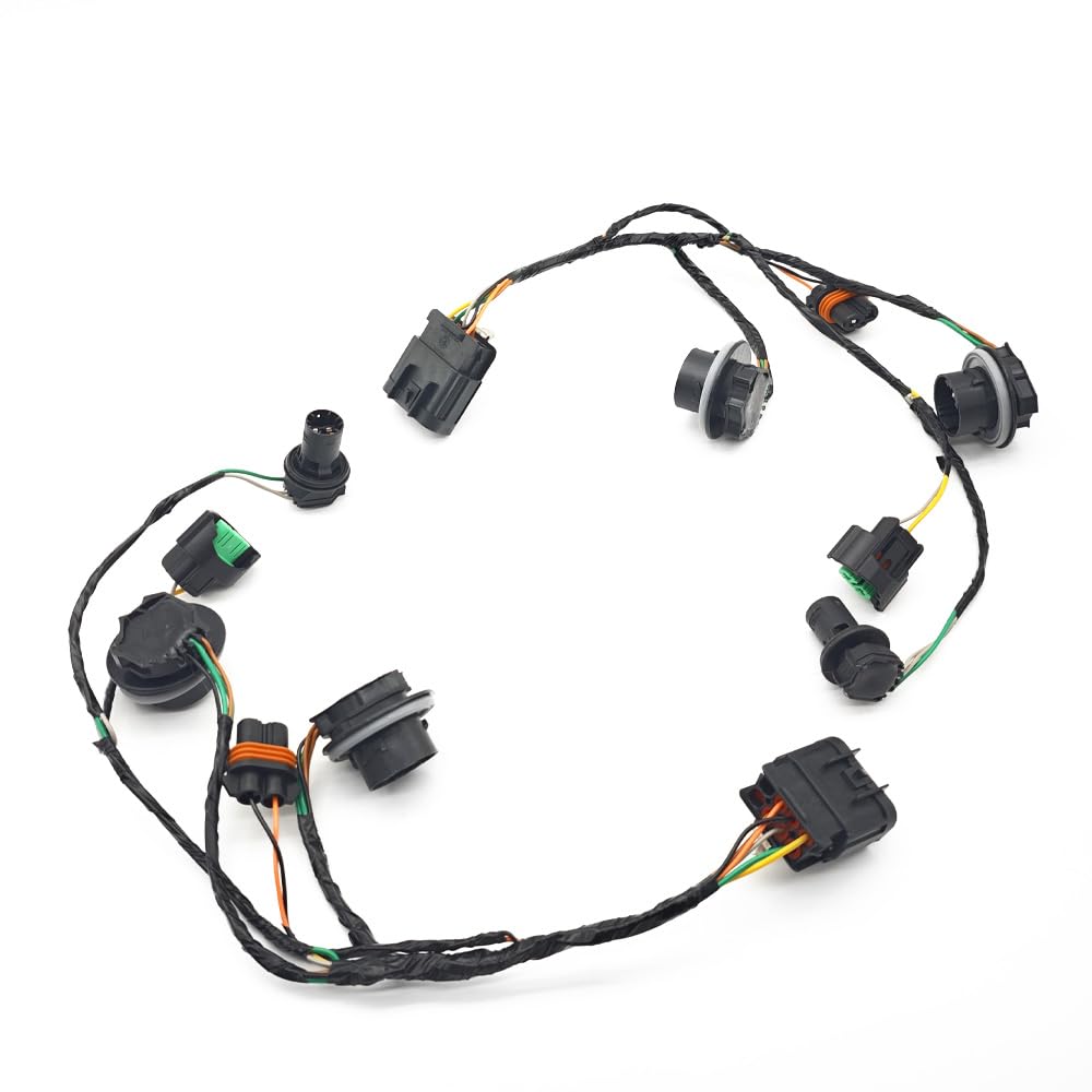 Amazon.com: 2 Pcs Headlight Wiring Harness Replacement 15841610 ...