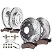 Amazon.com: Detroit Axle - 8pc Brake Kit for 2019 Chevy GMC Silverado Sierra 1500 Drilled and ...