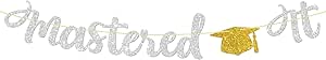 Amazon.com: Mastered It Grad Banner, Congrats MBA Master, Class of 2024 ...