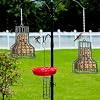 Amazon.com : MorningRo 2 Pcs Bird Seed Bell Feeders S-8 Seed Cake Bell ...