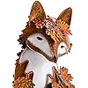 Amazon.com : Gardlister Metal Fox Statue - Outdoor, Handcrafted Metal ...