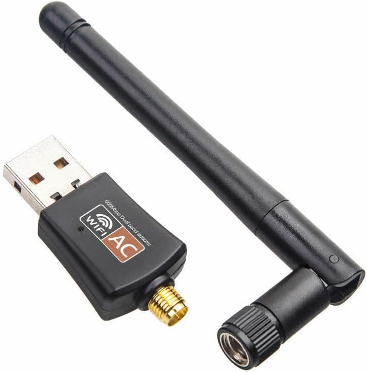 Amazon.com: AC600 Mbps Dual Band 2.4/5Ghz Wireless USB WiFi Network ...