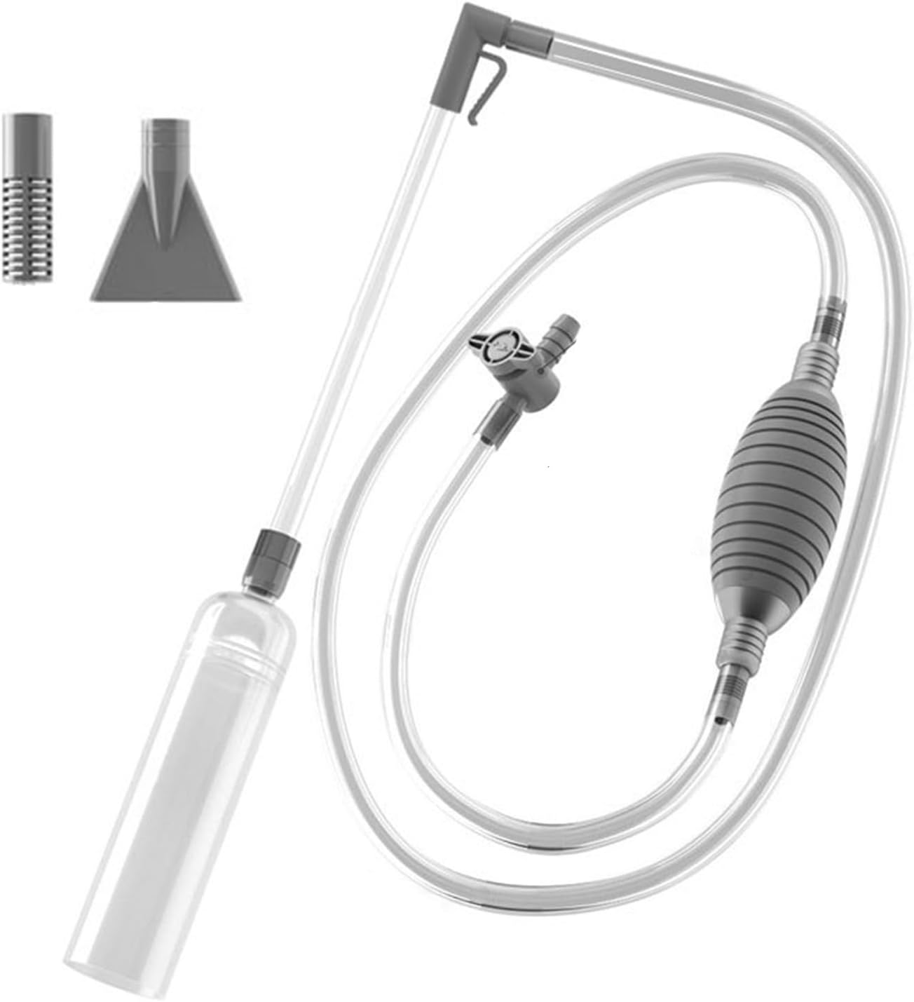 Amazon.com : C-LARSS Swimming Pool Vacuum Spa Vac (2 Nozzle Adapters ...