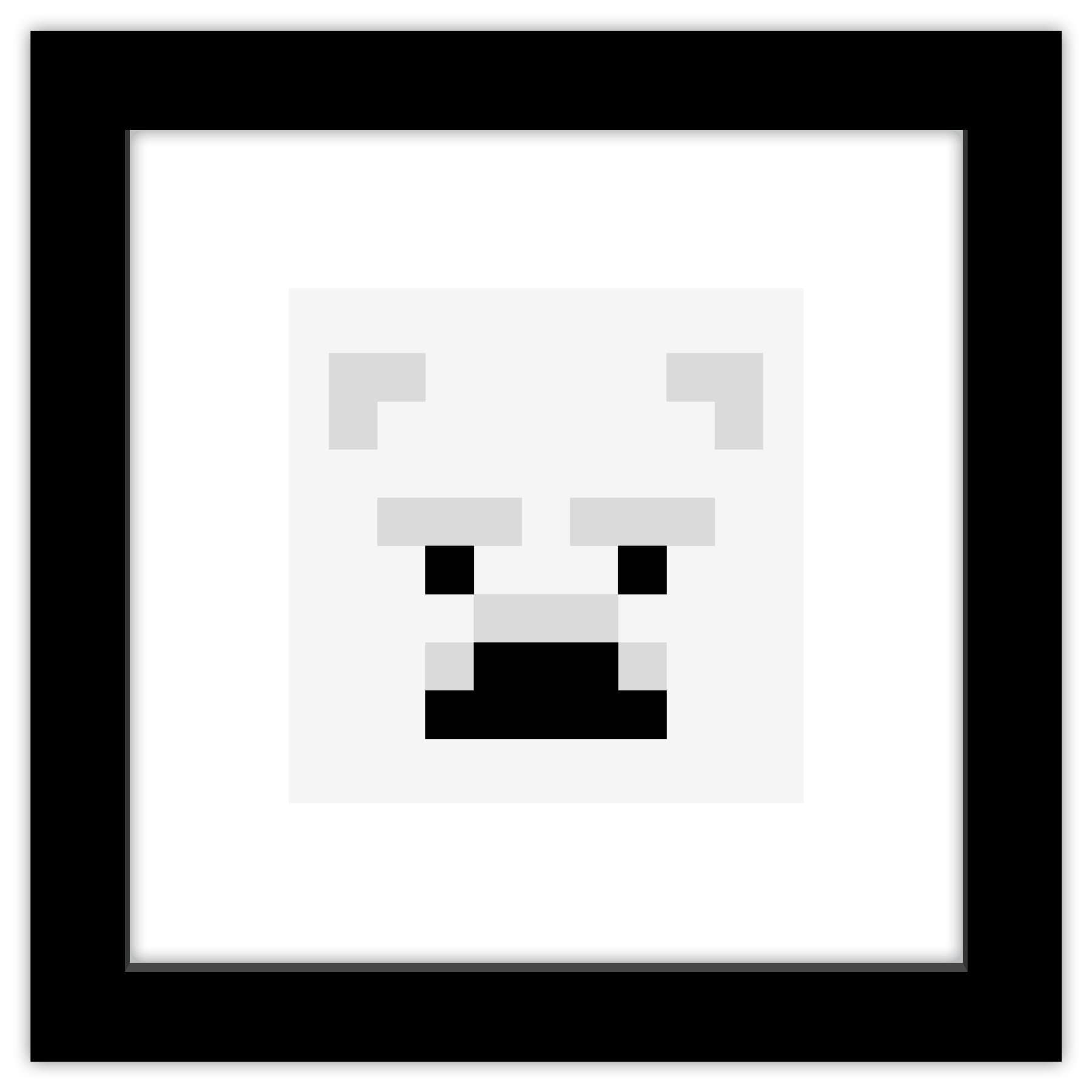 Polar Bear Minecraft Face