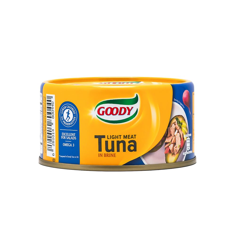 Goody Light Meat Tuna In Brine, 185 G : Buy Online at Best Price in KSA ...