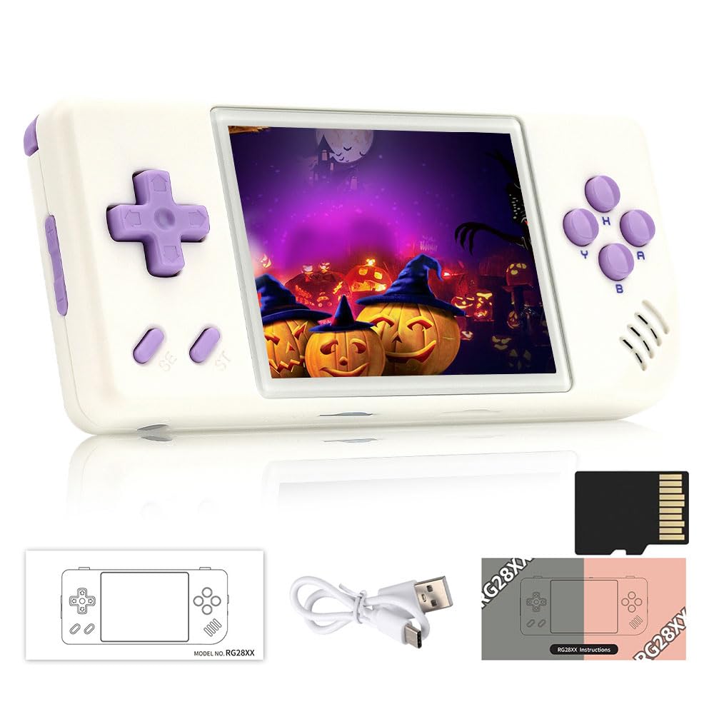 Amazon.com: RG28XX Retro Game Console 2.83 Inch 640*480 IPS Screen ...