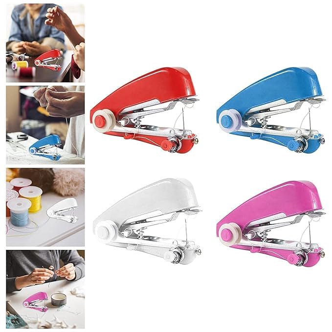 Meenamart.com Mini Manual Stapler Style Hand Sewing Machine, for ...