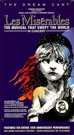 Les Miserables [VHS] : Colm Wilkinson, Philip Quast, Ruthie Henshall ...