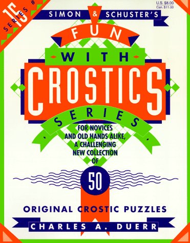 Simon & Schuster's Fun With Crostics Series 15: Duerr, Charles ...