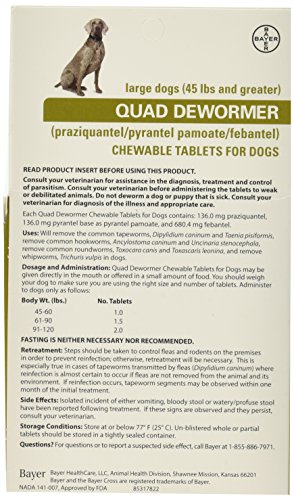 Bayer Animal Health Quad Dewormer...