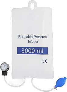 Pressure Infusion Bag, Fluid Pressure Bags, ICU Monitoring Fluid Quick Infusion with Indicator ...