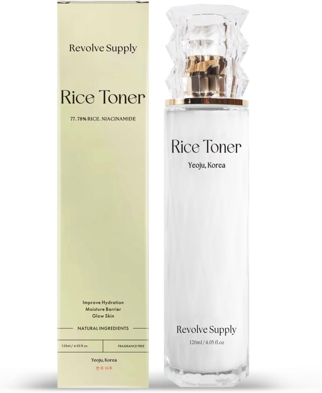 Amazon.com : REVOLVE SUPPLY, 77.8% Rice Extract from Korea, Glow ...