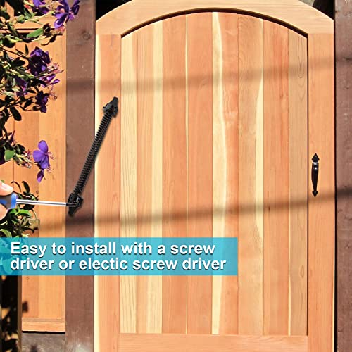 Mivide 14 Inch Gate Spring Closer Adjustable Gate Spring Self Closing