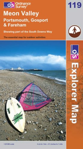 Meon Valley, Portsmouth, Gosport and Fareham: Sheet 119 (OS Explorer ...