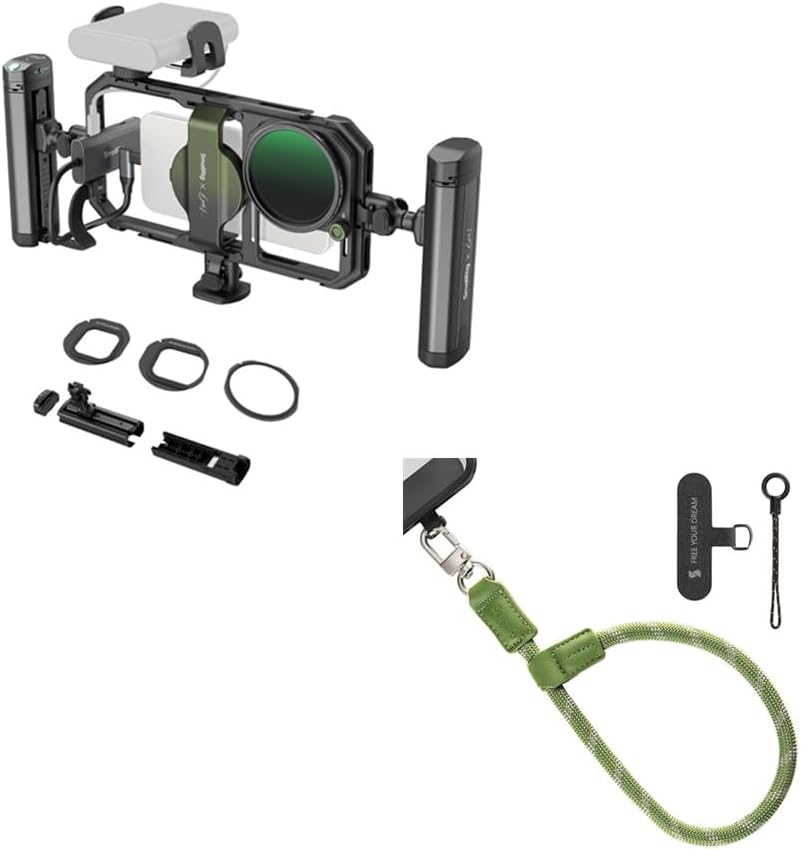 Amazon.com: Bundle: SmallRig x Brandon Li All-in-One Mobile Video Kit ...