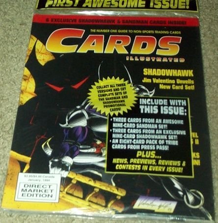 Cards Illustrated Magazine First Issue #1 (The Number One Guide to Non ...
