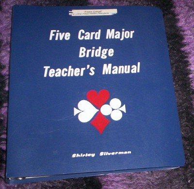 Five Card Major Bridge: Teacher's Manual (Ring-bound): Amazon.com: Books