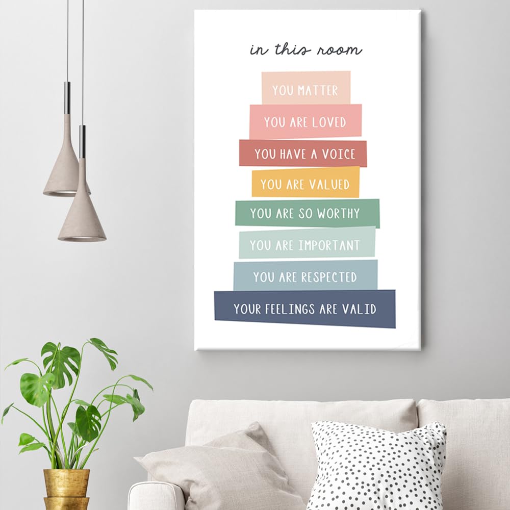 Snapklik.com : In This Room You Matter You Are Loved Poster, Classroom ...
