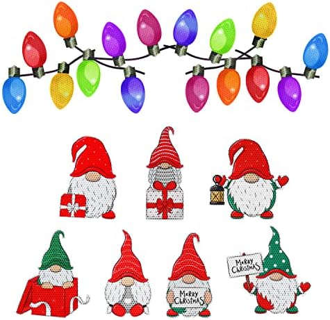 Amazon.com: Christmas Reflective Car Magnets Set Christmas Car Decals ...