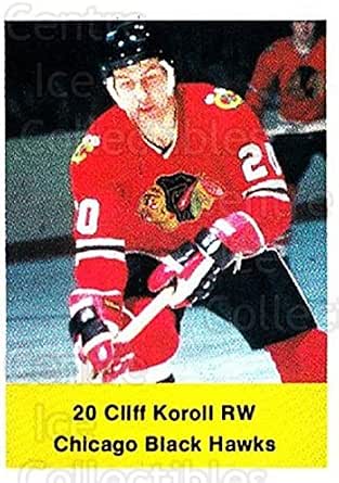 Amazon.com: (CI) Cliff Koroll Hockey Card 1974-75 NHL Action Stamps 77 ...