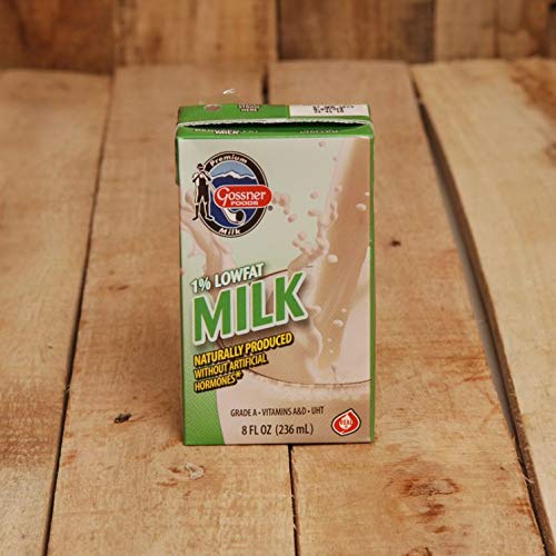 Amazon.com: Gossner Shelf Milk 27- 8oz Cartons (1 %) : Grocery ...
