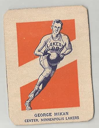 Amazon.com: 1952 Wheaties Cereal George Mikan Card Excellent Condition ...