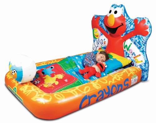 Sesame Street - Elmo Inflatable Bed : Amazon.in: Sports, Fitness & Outdoors