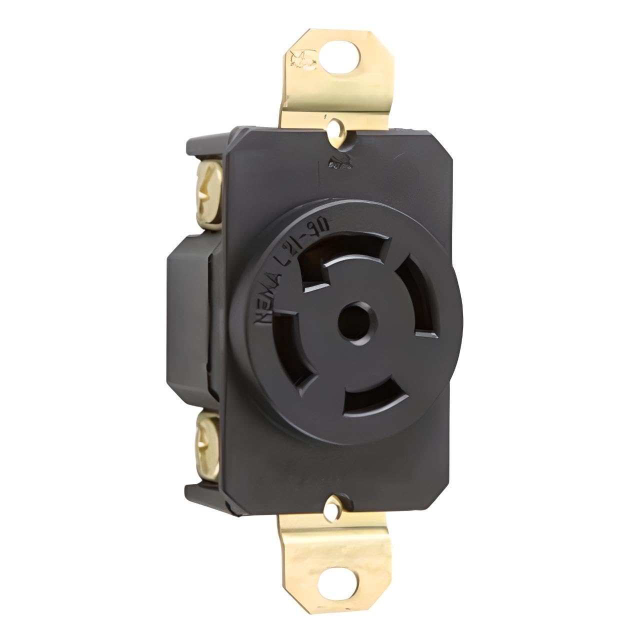 OCS Parts NEMA L21-30 Receptacle | 120/208V - 30A - 4 Pole 5 Wire | cUL ...