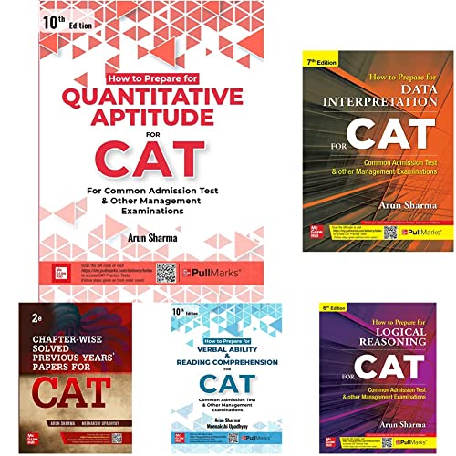 CAT Books by Arun Sharma 2023 ( Set of 5 Books ) - Quantitative ...