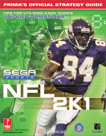 NFL 2K1: Prima's Official Strategy Guide: Kolmos, Keith: 9780761531210 ...