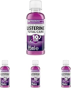 Listerine Total Care Mouthwash 95ml (Pack of 4) : Amazon.co.uk: Health & Personal Care