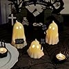 Amazon.com : FORUP Halloween Ghost Decor, Set of 3 Lighted Cute Ghost ...