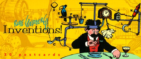 Amazon | Inventions!: 30 Rube Goldberg Postcards | Goldberg, Rube ...