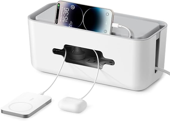 Amazon.com: ORICO Cable Management Box, Cord Hider Box to Conceal Power ...