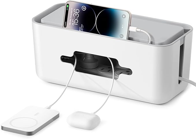 Amazon.com: ORICO Cable Management Box, Cord Hider Box to Conceal Power ...